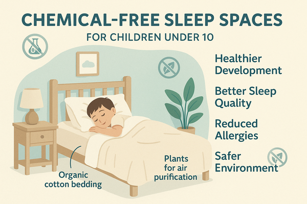 Why Chemical-Free Sleep Spaces Are Crucial for Children Under 10 – Eco Kids